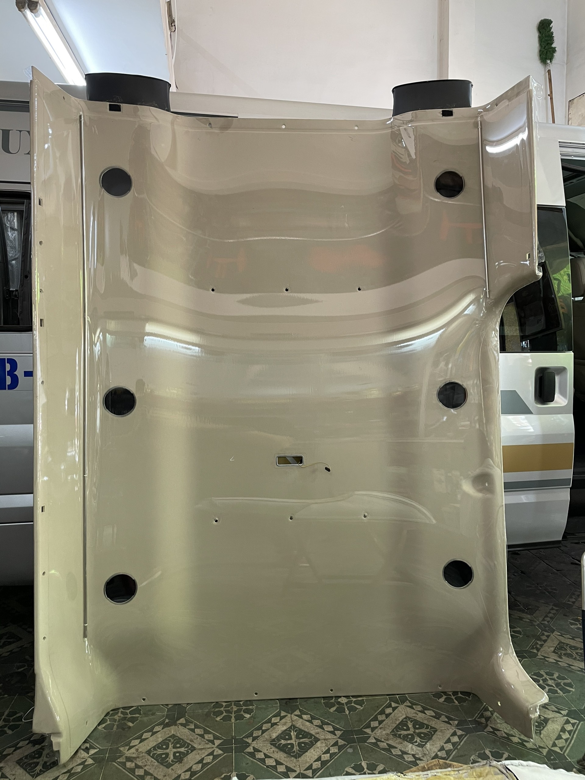 DÁN TRẦN DA- BỌC TRẦN PLASTIC - Hoàng Thành Auto 470